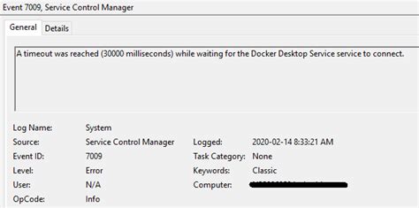 Installation Failed Failed To Start Service · Issue 5768 · Docker For Win · Github