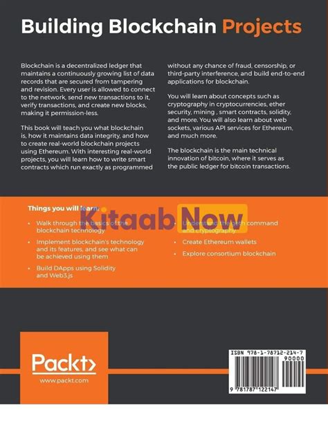 Building Blockchain Projects Kitaabnow