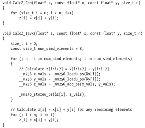 Simd指令集加速 Csdn博客
