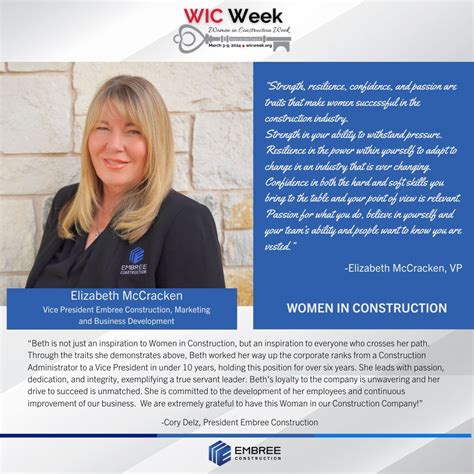 embree group on linkedin womeninconstructionweek appreciation