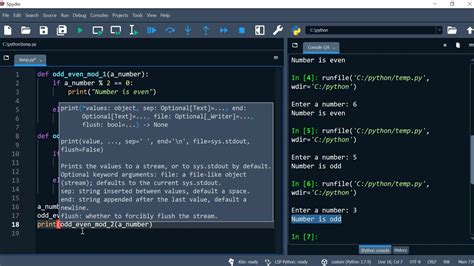 Python 35 Find Oddeven Numbers Using The Modulus Operator Youtube
