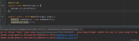 Java泛型原理篇 类型擦除以及桥接方法java类型擦除桥接方法 Csdn博客