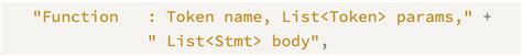 implementing function declaration and invocation in a programming