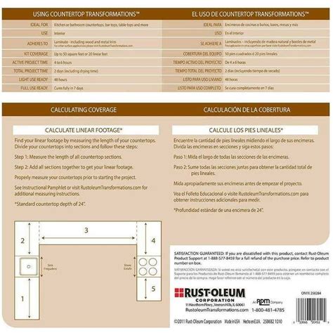 Rust Oleum Transformations Countertop Kit Shop Hardware Tools Online Store