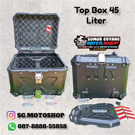 Jual Top Box Pannier Import Model Sw Shopee Indonesia