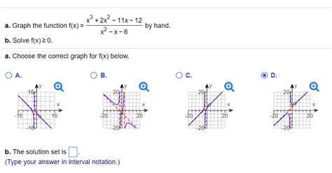 Solved X X X A Graph The Function F X B Solve F X Chegg Com