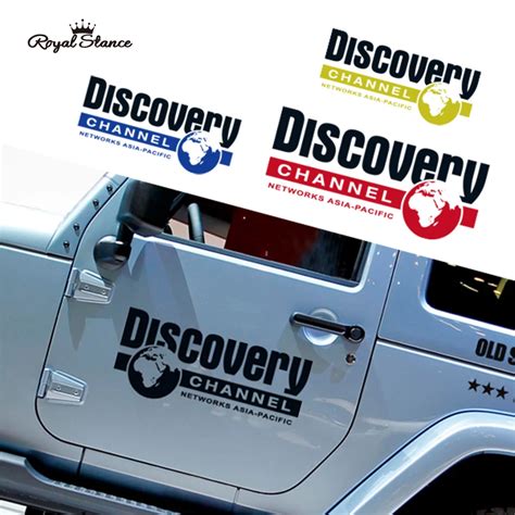 디스커버리 채널 오프로드 자동차 스티커 자동차 데칼 비닐 반사 도어 Suv 튜닝 지프 체로키 랭글러 레니게이드용 40 60cm Aliexpress