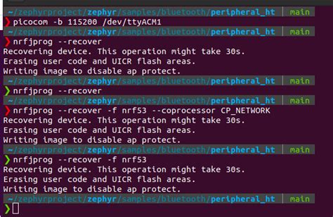 Building Zephyr Ble Sample For The Nrf5340dk Nordic Qanda Nordic Devzone Nordic Devzone