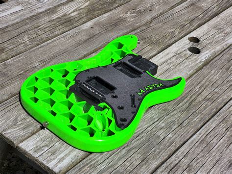 Custom 3d Printed Honeycomb Stratocaster Body Etsy