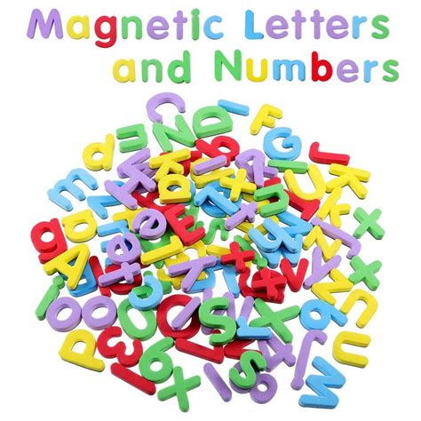 Magnetic Letters And Numbers 108 Pcs Alphabet Magnets For Fridge And