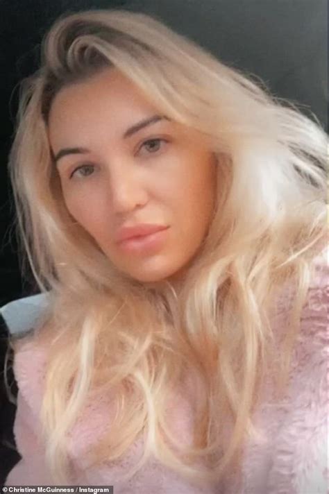 Christine McGuinness Puts On A VERY Eye Popping Display In Busty Purple Lingerie In Sexy