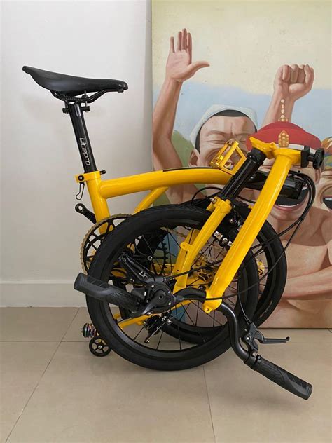 Light Weight Foldable Fully Upgraded Tri Fold Bike Brompton Pikes