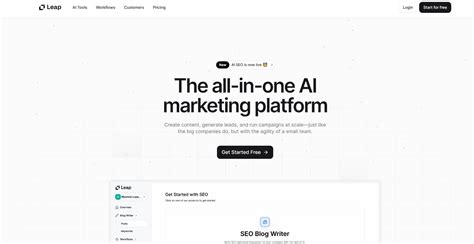 Ai Seo By Leap Ai Détails Prix And Alternatives Futur Ia