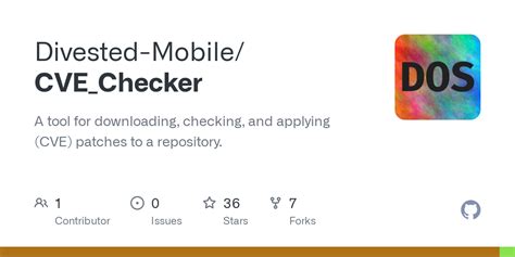 github divested mobile cve checker a tool for downloading checking