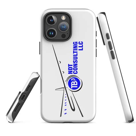 Tough Case For Iphone® White Tb3 Ndt Consulting Llc