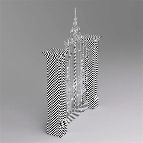 Classic Gate Door 001 Flippednormals