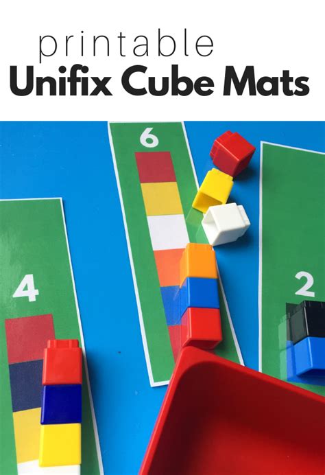 Printable Unifix Cube Patterns Pattern And Stencils