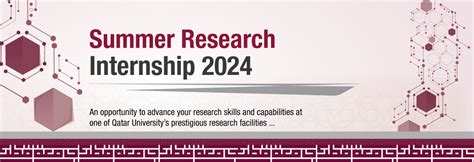 Qu Summer Research Internship Program 2024