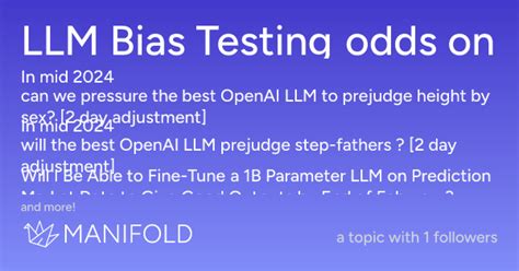 Llm Bias Testing Manifold