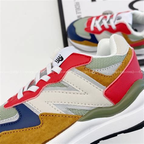 Giày Nb Trẻ Em Dòng 5740 Vạch Màu đỏ