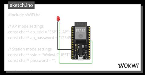 Wifi Connect Wokwi Esp32 Stm32 Arduino Simulator