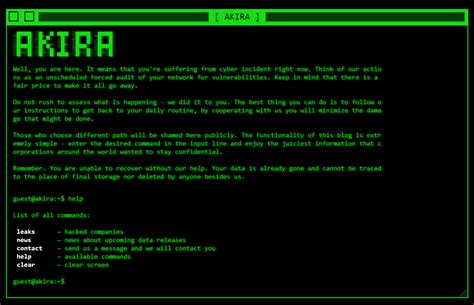 Akira Ransomware Double Extortion Scheme Encrypts And Publicly Leaks