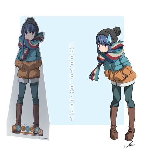 Shima Rin Yurucamp Drawn By Yasu Pixiv Danbooru