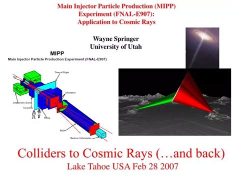 Ppt Main Injector Particle Production Mipp Experiment Fnal E907