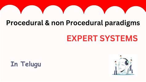 Procedural And Non Procedural Paradigms Procedural Ai Youtube