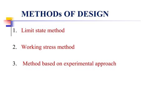 Limit State Design Of Rcc Concrete Structures Pptx