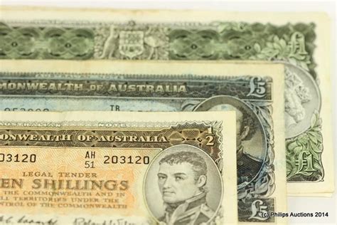 Australian Pre Decimal Note Collection Notes And Scrip Numismatics