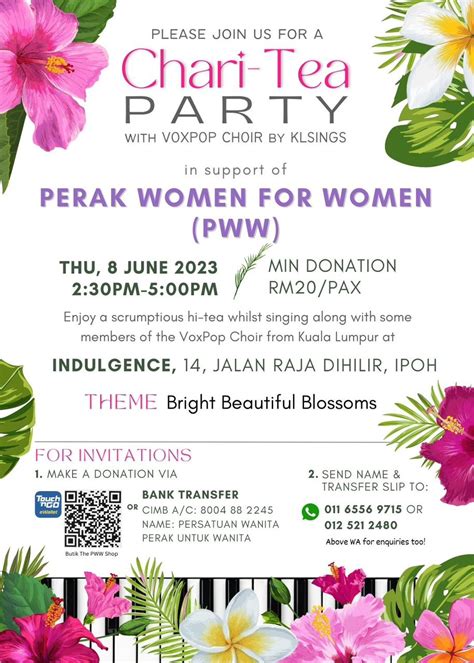 Chari Tea Party Ipoh Echo