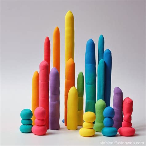 Non Linear Statistics Time Series Illustration Stable Diffusion Online