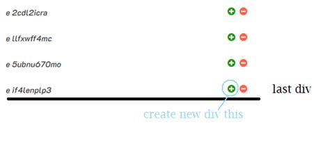 Add New Div With Jquery And Javascript Stack Overflow