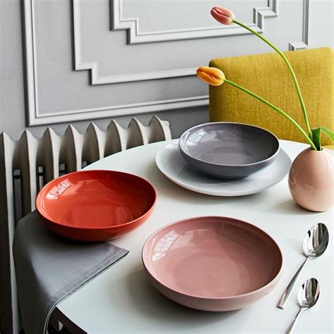 Organic Shaped Low Bowls West Elm Australia