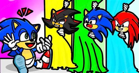 Coloring Book Games Naughty Sonic Drawing Game