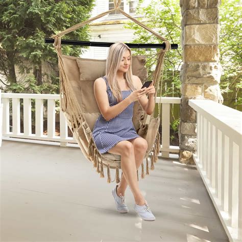 Hammock Swing Chair In Tan Hammock Shop