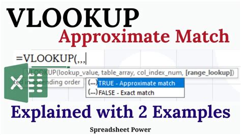 Learn Microsoft Excel On Linkedin Learn Vlookup Approx Match With 2 Examples Youtube Video Link …