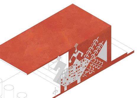 Architectural Illustration Чертежи Плакат на тему архитектуры Архитектурная визуализация