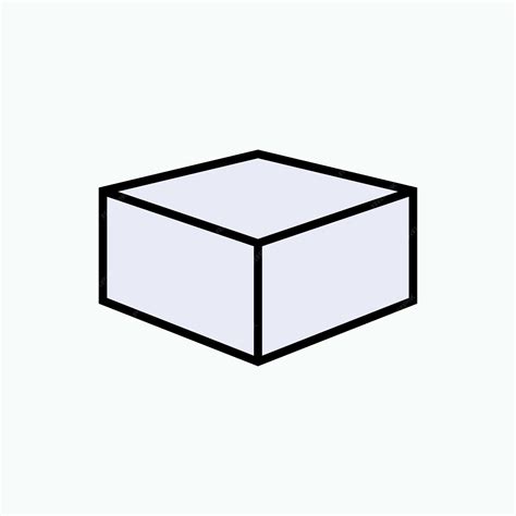 Premium Vector 3d Cube Icon Three Dimensional Box Symbol Vector
