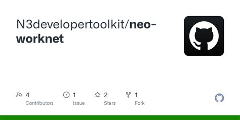 GitHub N Developertoolkit Neo Worknet