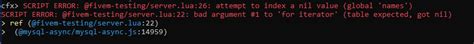[mysql] not working discussion cfx re community