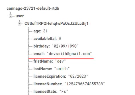 How to get only special field data firebase realtime database react native - Stack Overflow