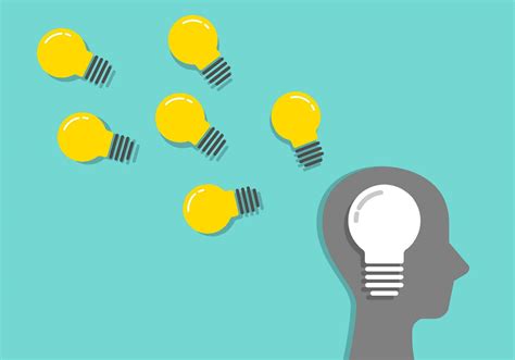 head sign with light bulb problem resolve control understand question