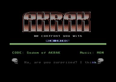CSDb New Intro By Akrak