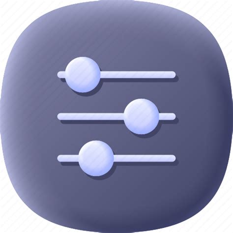 Filter Setting Parameters Options Interface Adjustment Edit Icon