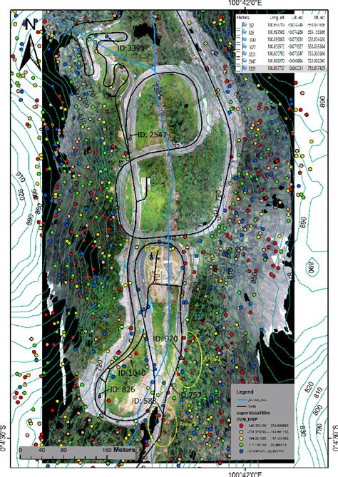 Geocoded Ps Points On The 3d Orthophoto Land Mapping In The Wgs84 Download Scientific Diagram