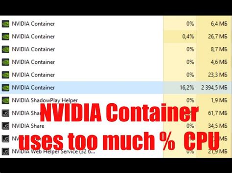 Nvcontainerexe Nvidia Container