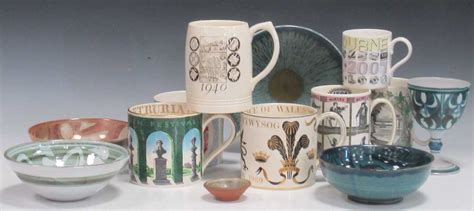 Lot 129 Art Pottery Alan Caiger Smith Bowl And