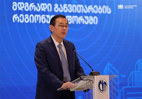 საქართველოს პრემიერ მინისტრმა ირაკლი კობახიძემ თბილისის მდგრადი განვითარების რეგიონულ ფორუმში